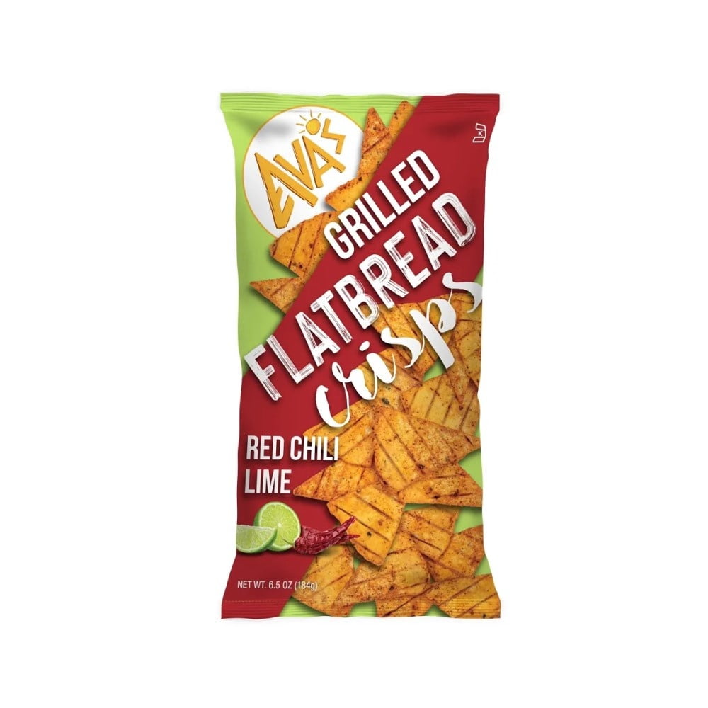 Ava's Red Chili Lime Grilled Flatbread Crisps, 6.5 OZ , 12 Pack ...