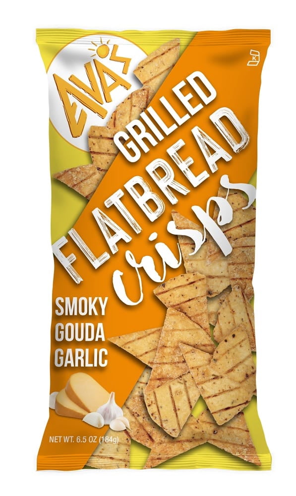 Ava's Smoky Gouda Garlic Grilled Flatbread Crisps, 6.5 OZ , 12 Pack ...