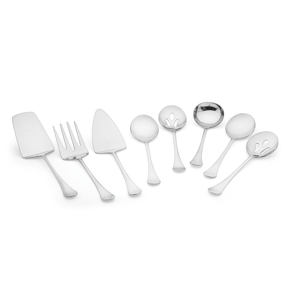 Avador® Premium Set of 8 Stainless Steel Hostess Serving Unitensil Tool ...