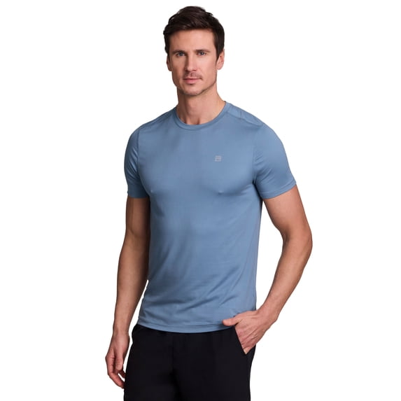 Avalanche Men's Athletic Fit Logo Short Sleeve Jersey Workout T-Shirt ...