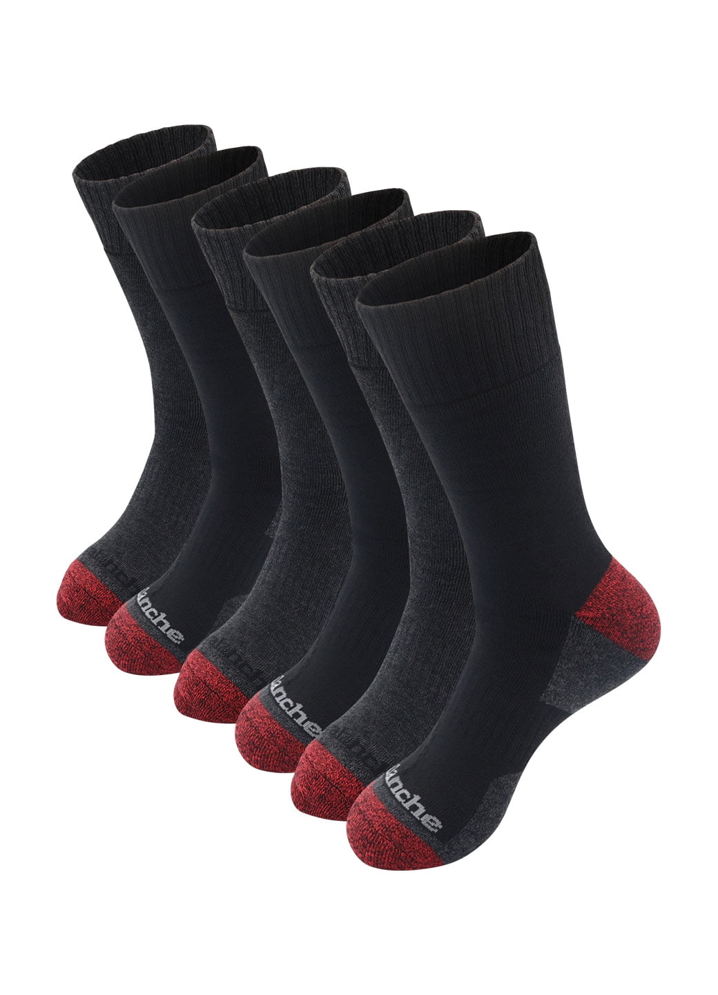 Avalanche Men's Outdoor Everyday Crew Socks 6-Pack - Walmart.com