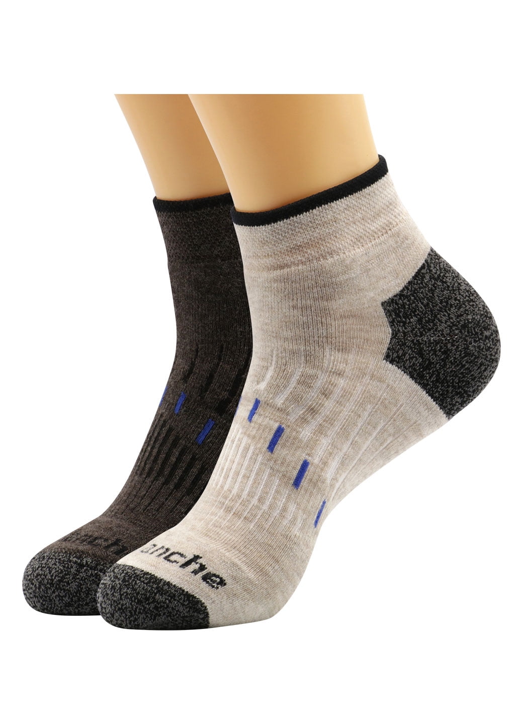 Avalanche Men's Quick Dry Merino Wool Blend Low Cut Socks - Walmart.com