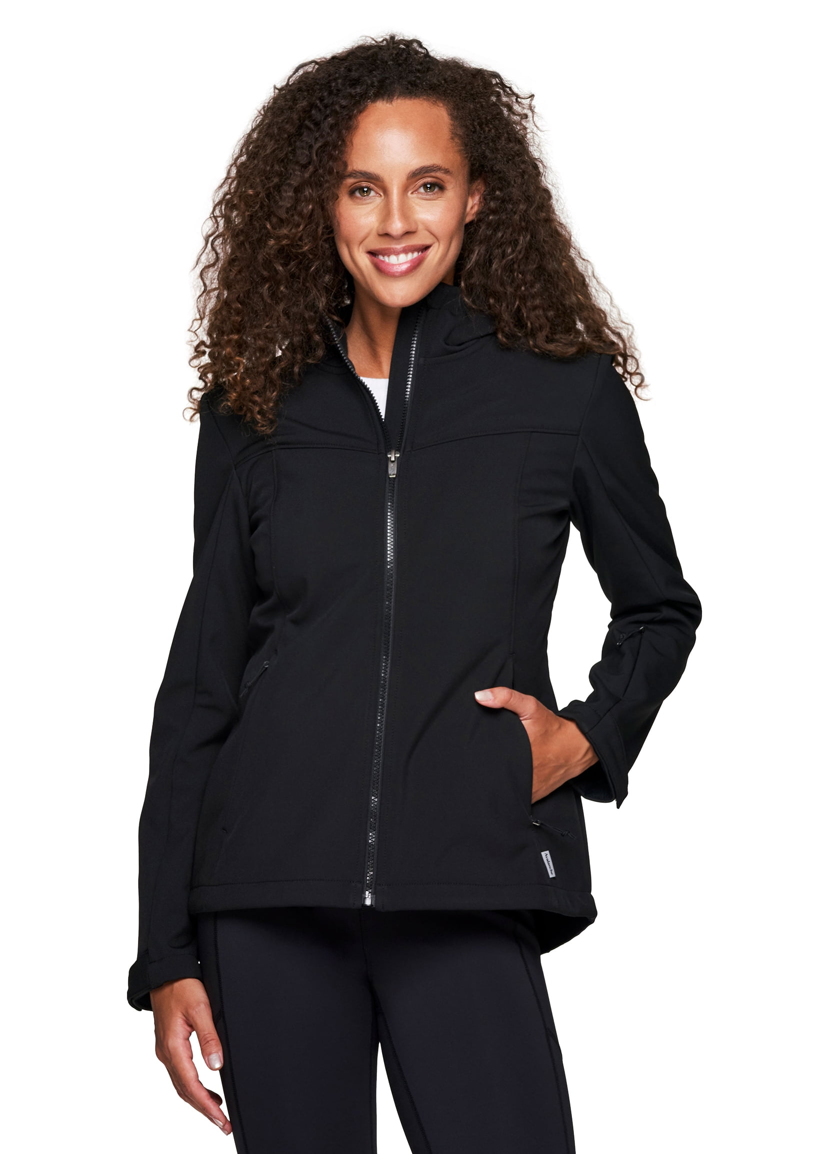 Avalanche Women's Fleece Lined Hoodie Soft Shell Jacket With Zipper ...