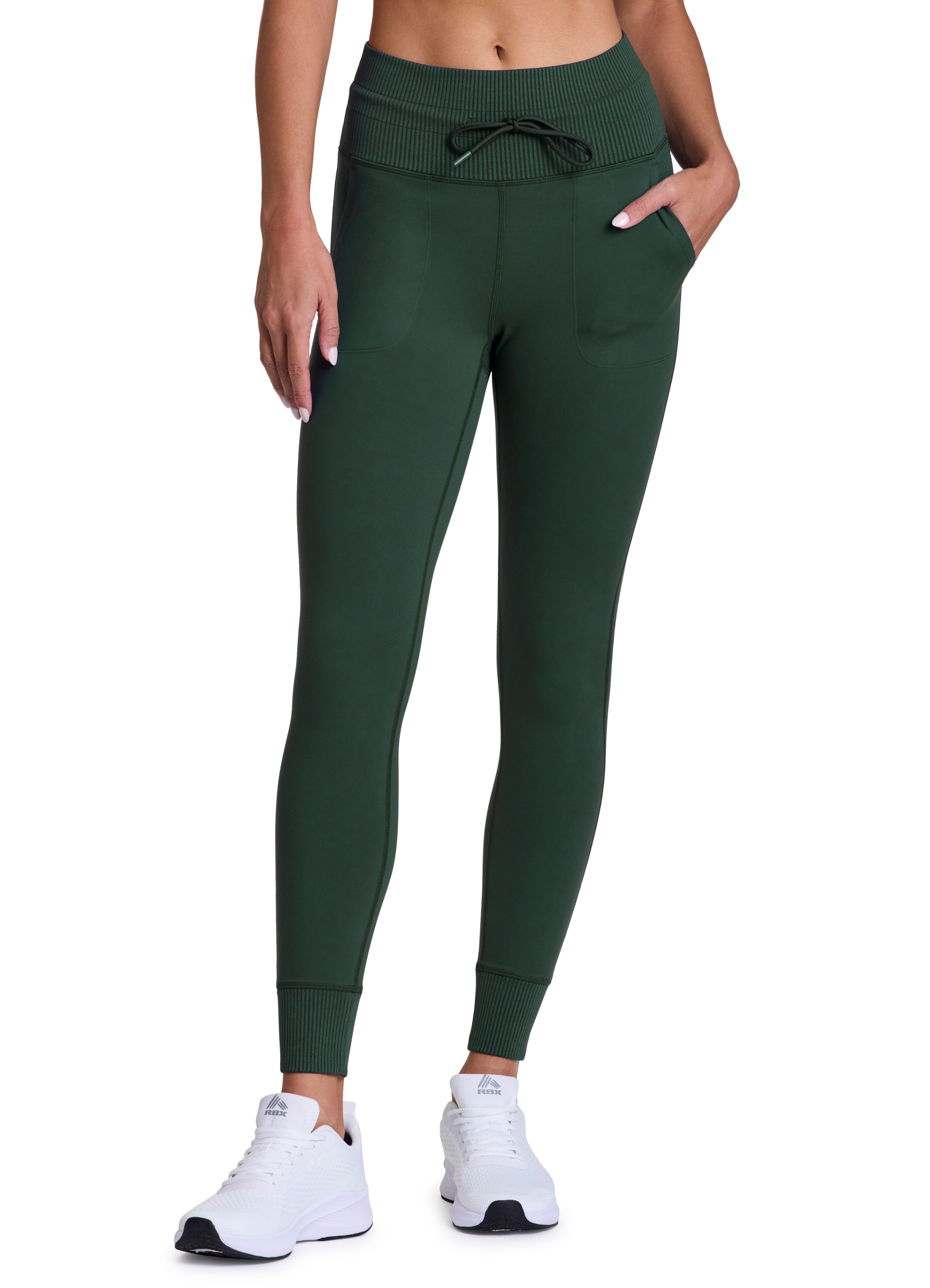 Avalanche Women's Jogger Style Drawstring Waist Legging With Pockets ...