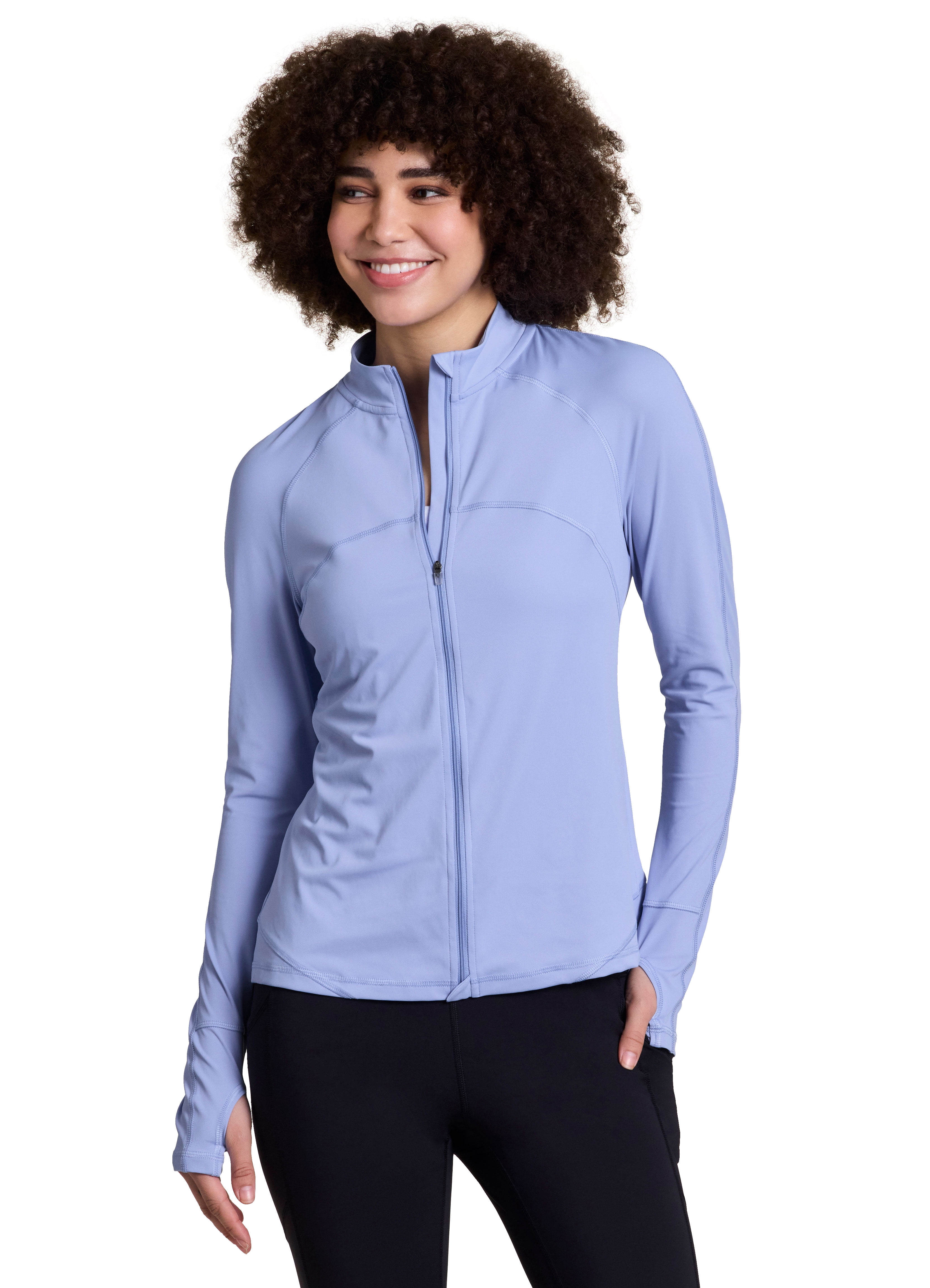 Avalanche Women's UPF 50+ Sun Protection Lightweight Fitted Zip Up ...
