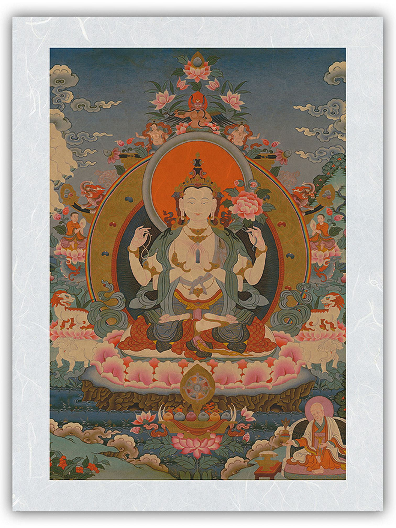 Avalokiteshvara Chaturbhuja (The All Seeing Lord with Four Hands ...