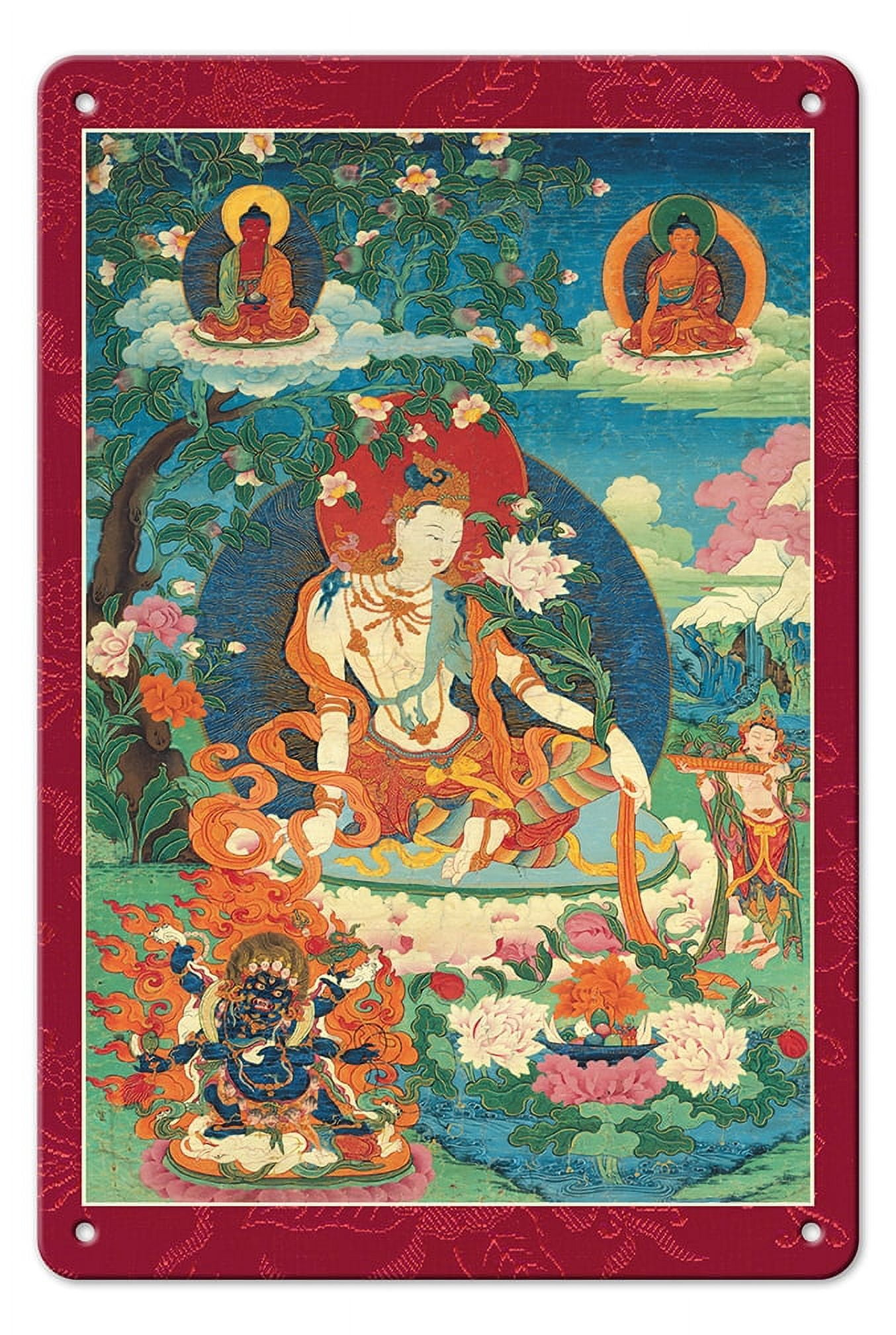 Avalokiteshvara Khasarpana - Khasarpani (Sky Flier) - Tantric Buddhist ...