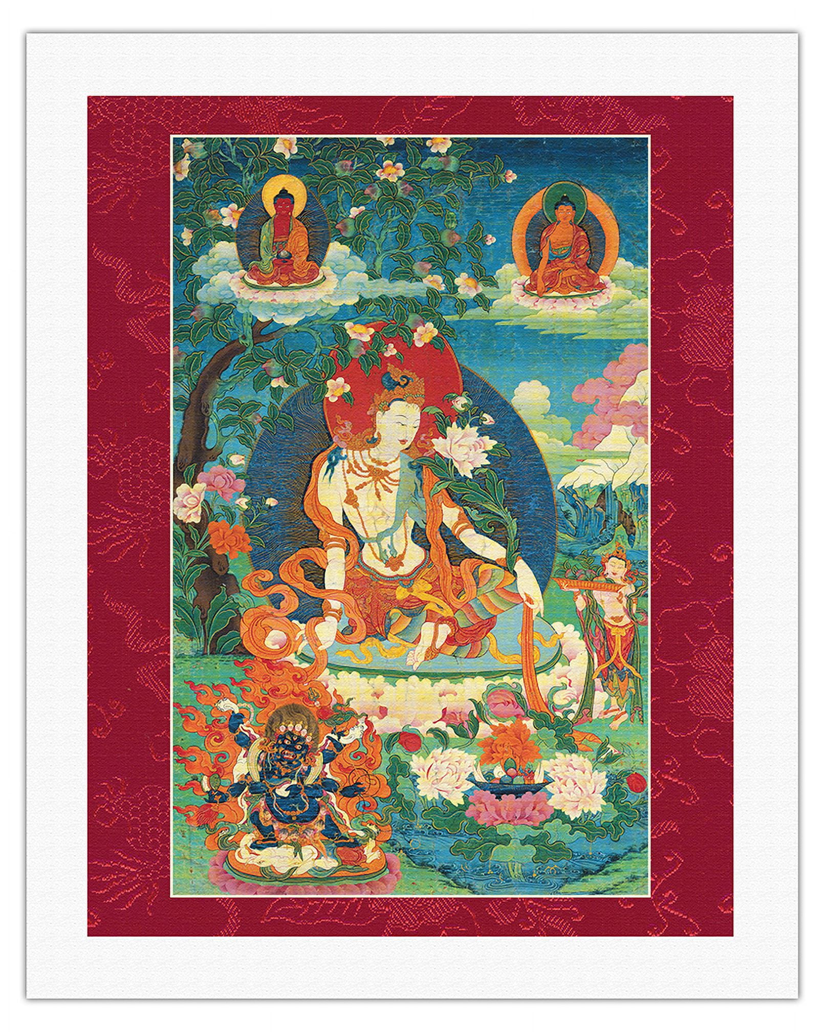 Avalokiteshvara Khasarpana - Khasarpani (Sky Flier) - Tantric Buddhist ...