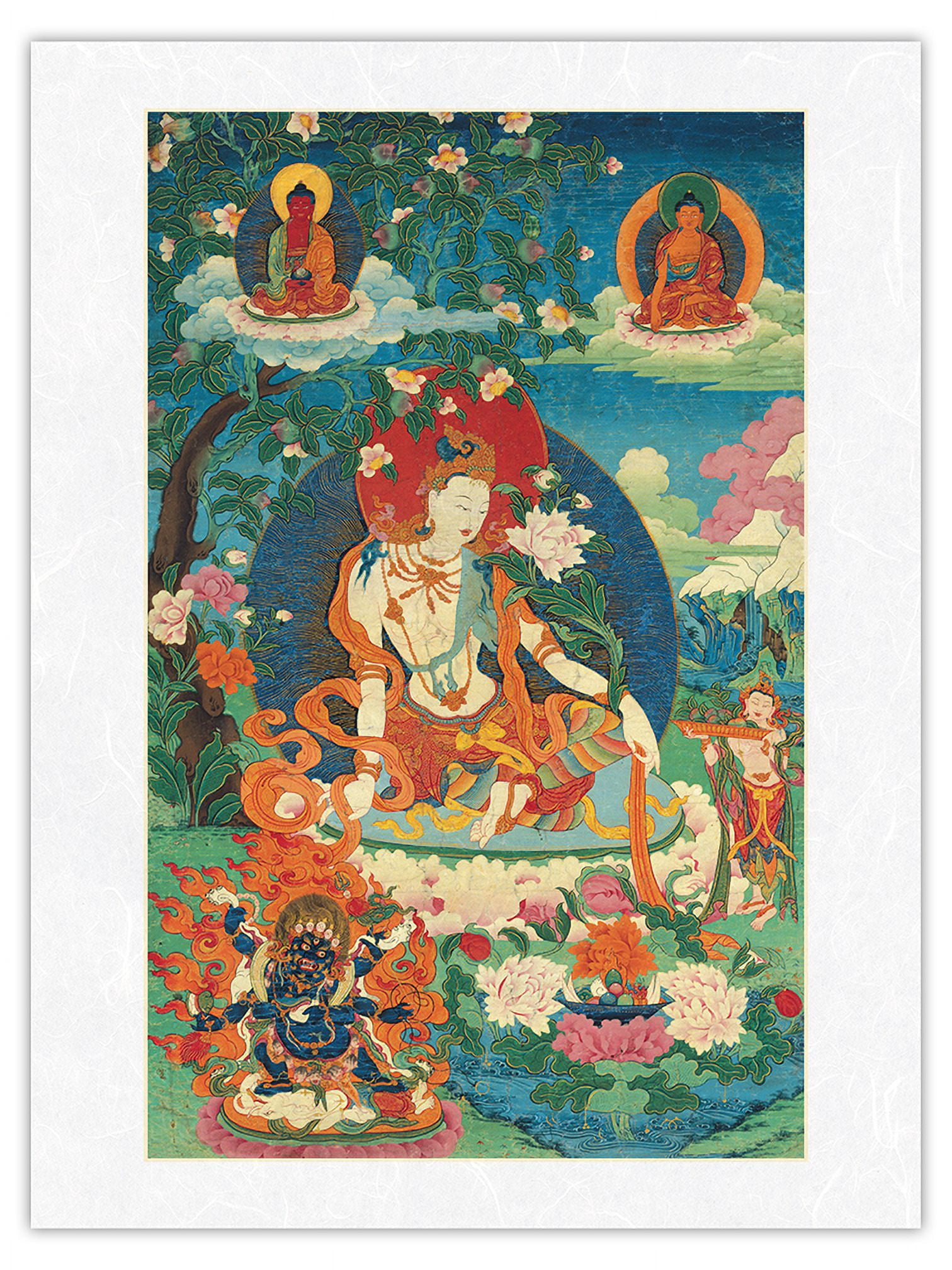 Avalokiteshvara Khasarpana-Khasarpani (Sky Flier)-Tantric Buddhist ...