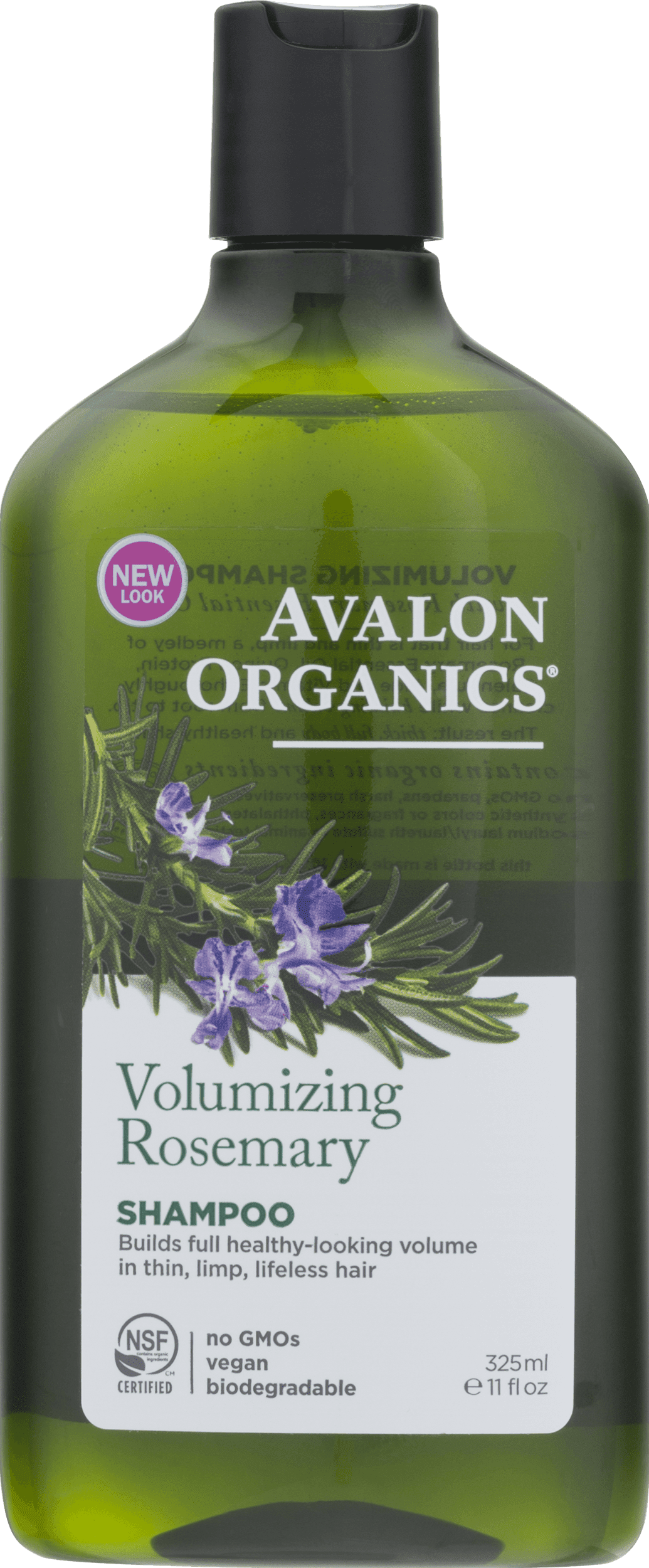 Avalon 0936682 Organics Volumizing Rosemary Shampo, 11 fl oz - Walmart.com