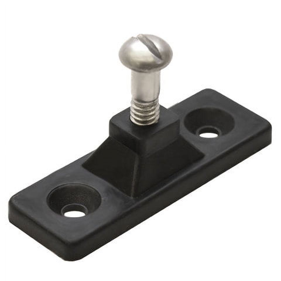 Avalon Boat Bimini Side Mount 100027 | 2 1/2 x 7/8 Inch Black Plastic ...