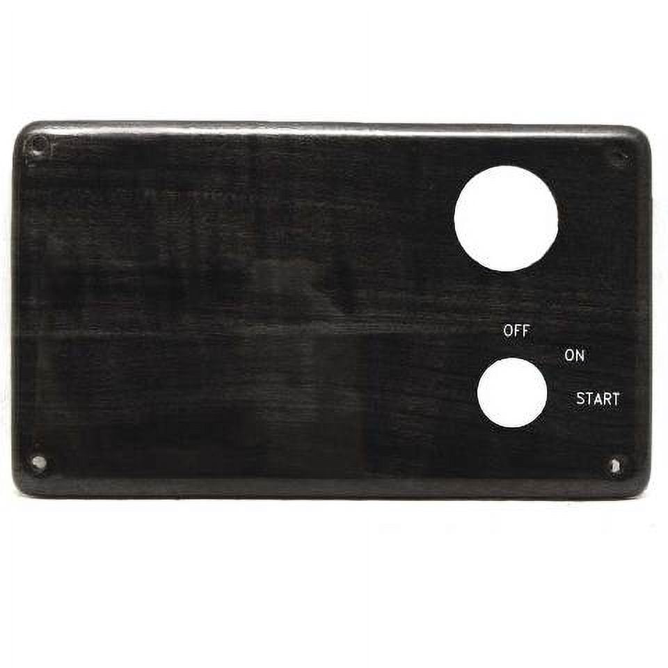 Avalon Boat Blank Ignition Panel 125574 | 7 3/8 x 4 3/8 Inch Greywood ...