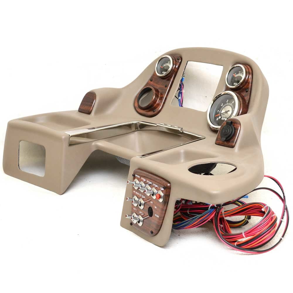 Seastar Solutions Taupe Plastic Boat Dash Console Panel - Walmart.com