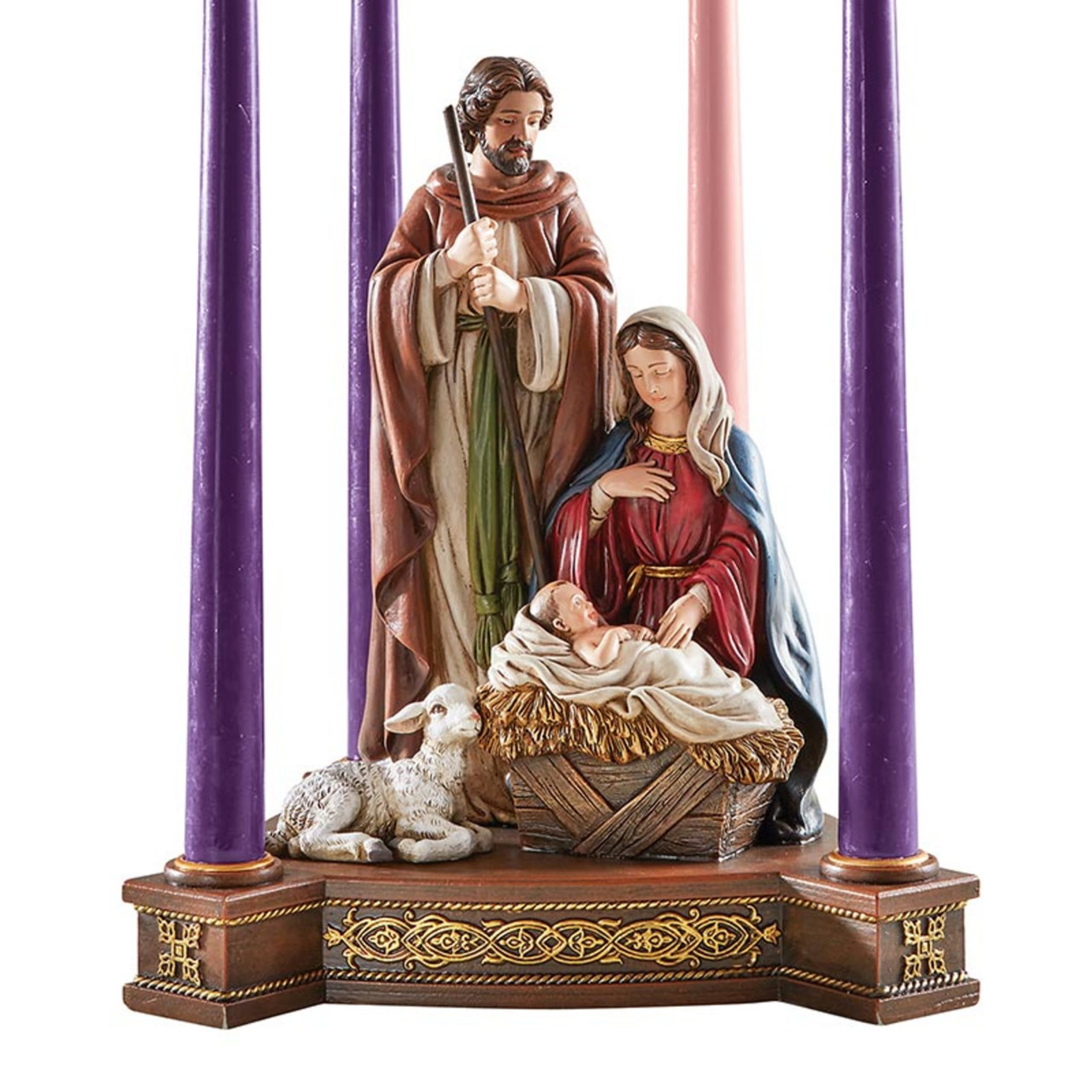Avalon Gallery Candle Holders - Luxury Tabletop Christmas Centerpiece ...