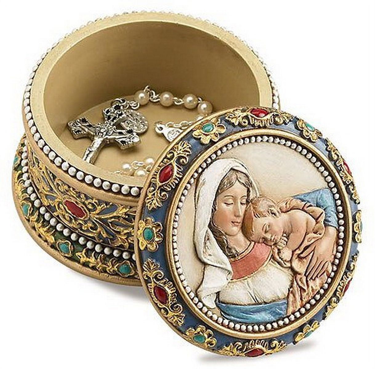 Autom 2" H Ave Maria Rosary Box - Walmart.com