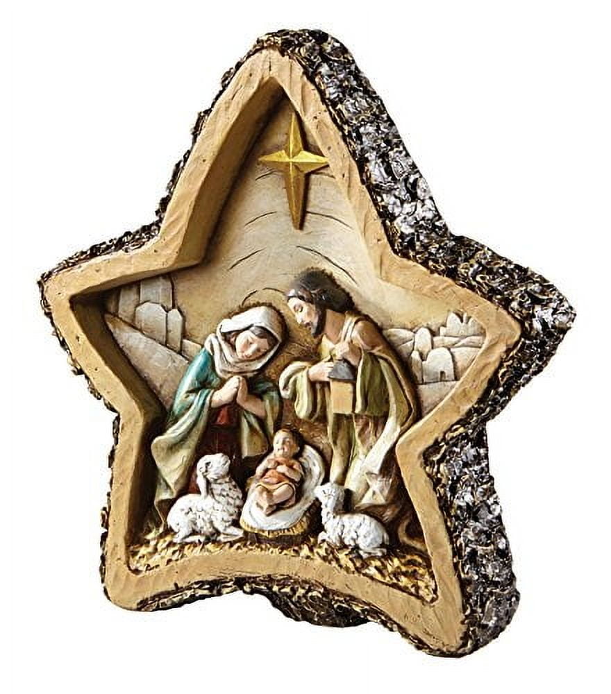 Avalon Gallery Nativity Woodcut Figurine, Star - Walmart.com