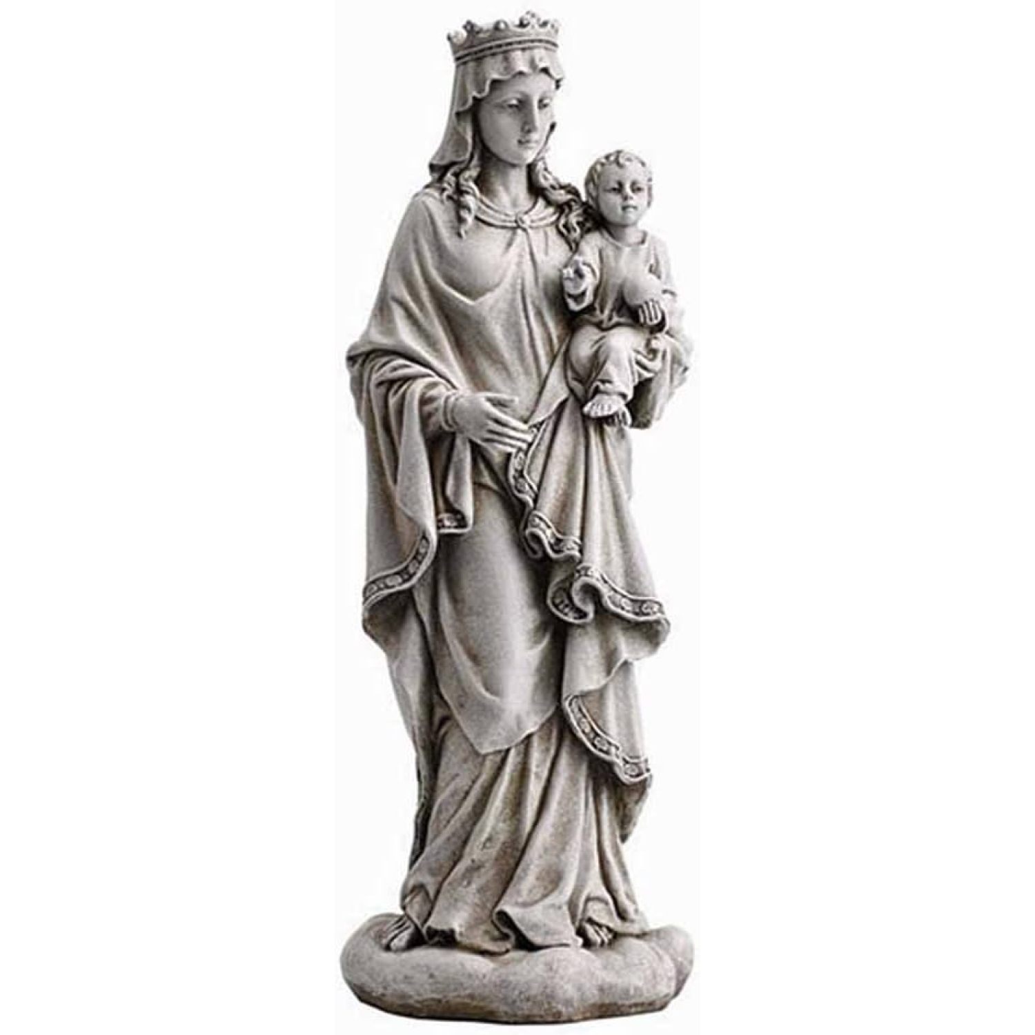 Avalon Gallery Outdoor Sculptures Marian Garden Inspirational Stone ...