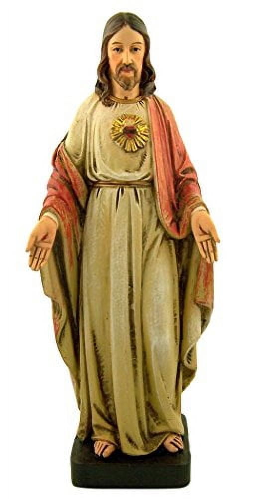 Avalon Gallery Sacred Heart Jesus Christ Resin Statue, 8 Inch - Walmart.com