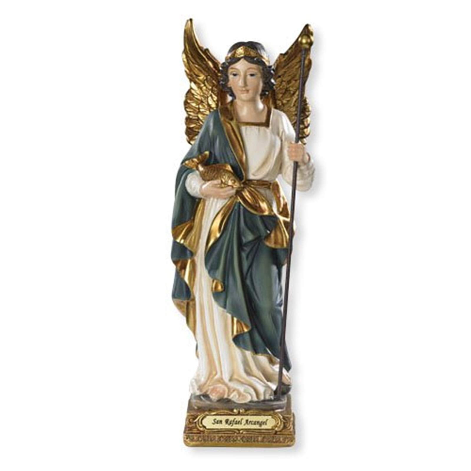 ArchAngel Saint Rafael Raphael Statue 8" Patron Saint of Physicians ...