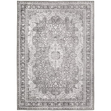 Avalon Home Gracie Southwest Diamonds Area Rug, 5'3" X 7'3", Charcoal ...