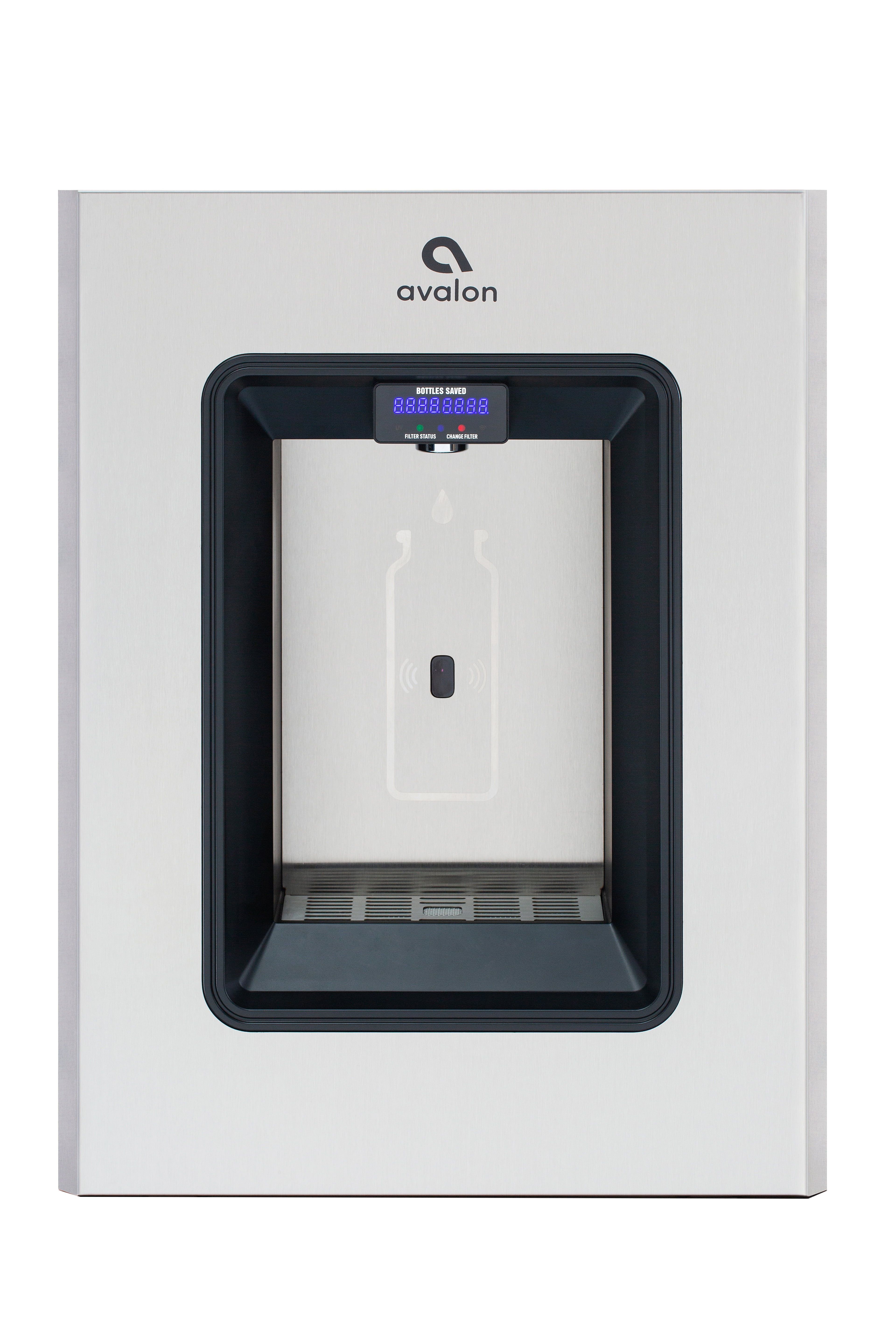 Avalon In-Wall Bottle Filler, Sensor Dispensing, Self Cleaning, Digital ...