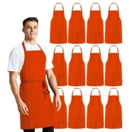 OPUX Chef Apron, Unisex Kitchen Apron with Pockets, Heavy Duty Canvas for Cooking, BBQ, Baking ...