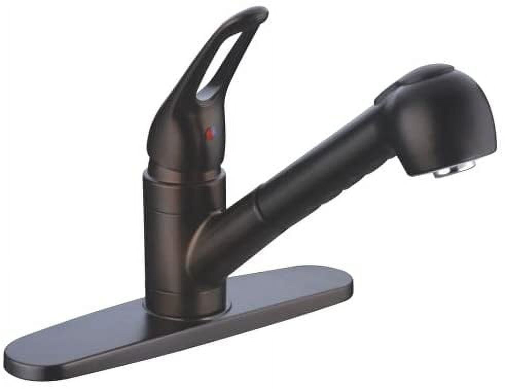 Avalon Kitchen and Bathroom Faucet Pull Out Loop Handle Oil Rubbed ...