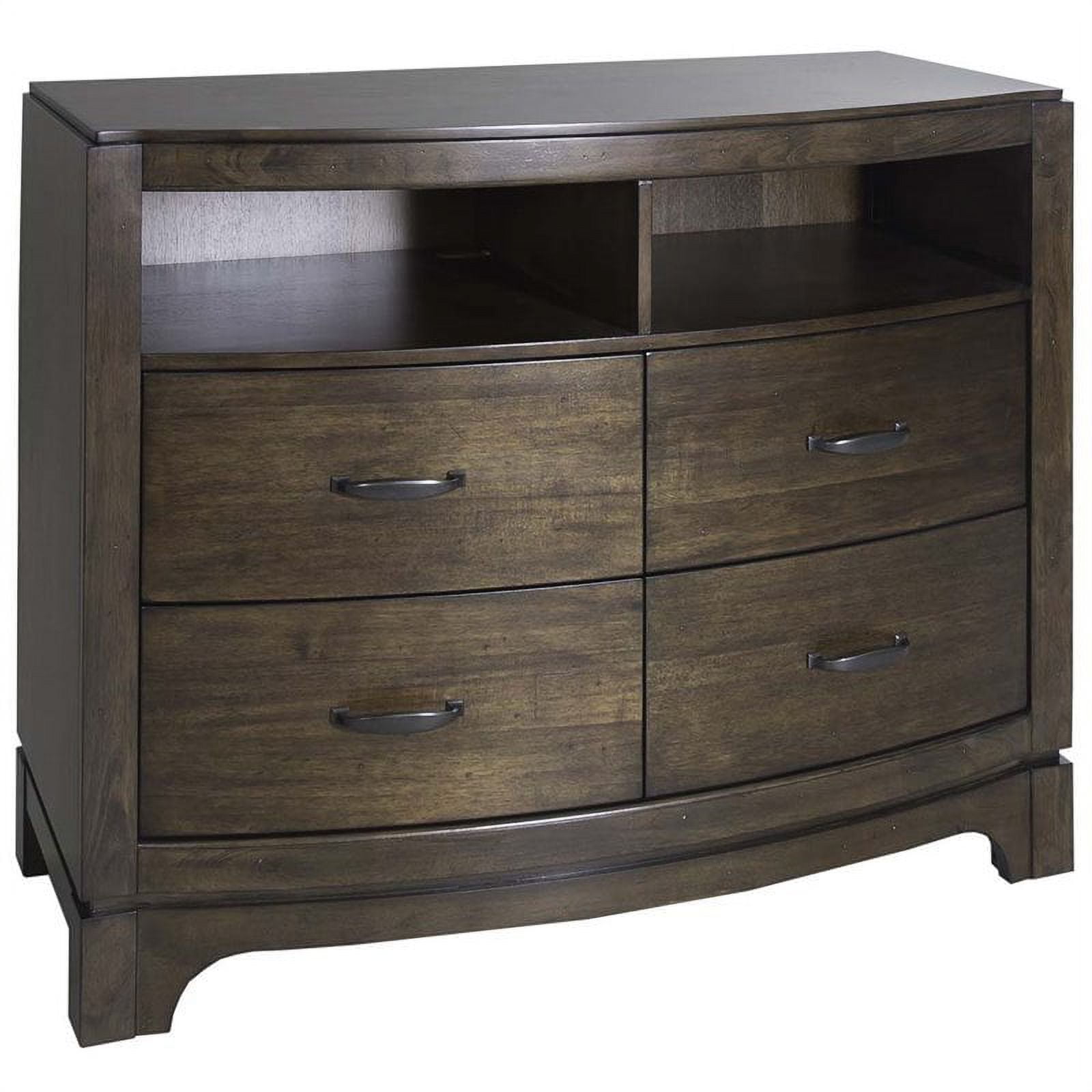 Avalon Medium Brown Media Chest - Walmart.com
