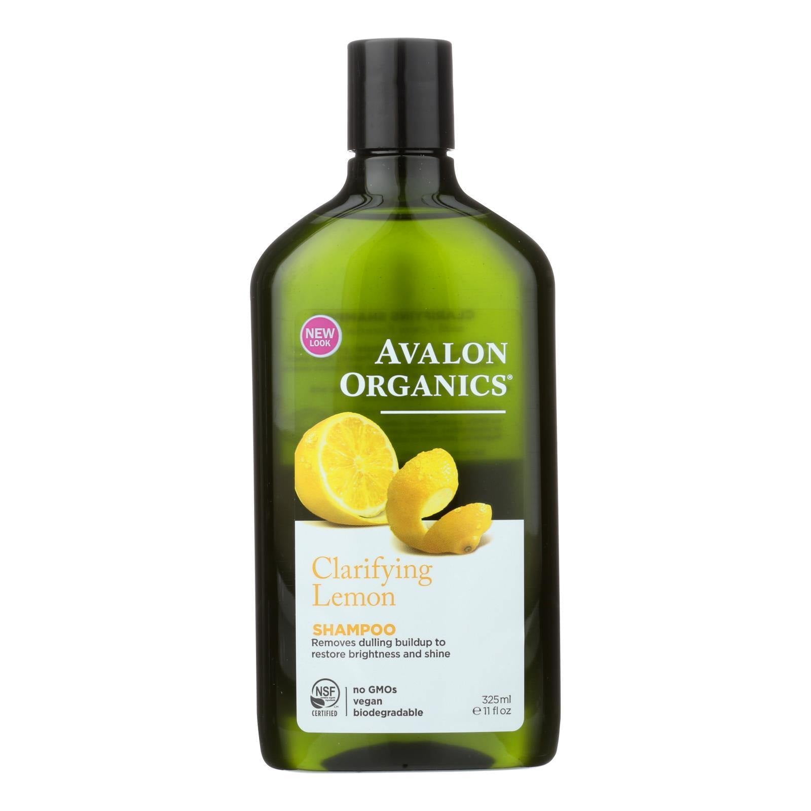Avalon Organics Clarifying Shampoo Lemon with Shea Butter - 11 fl oz ...