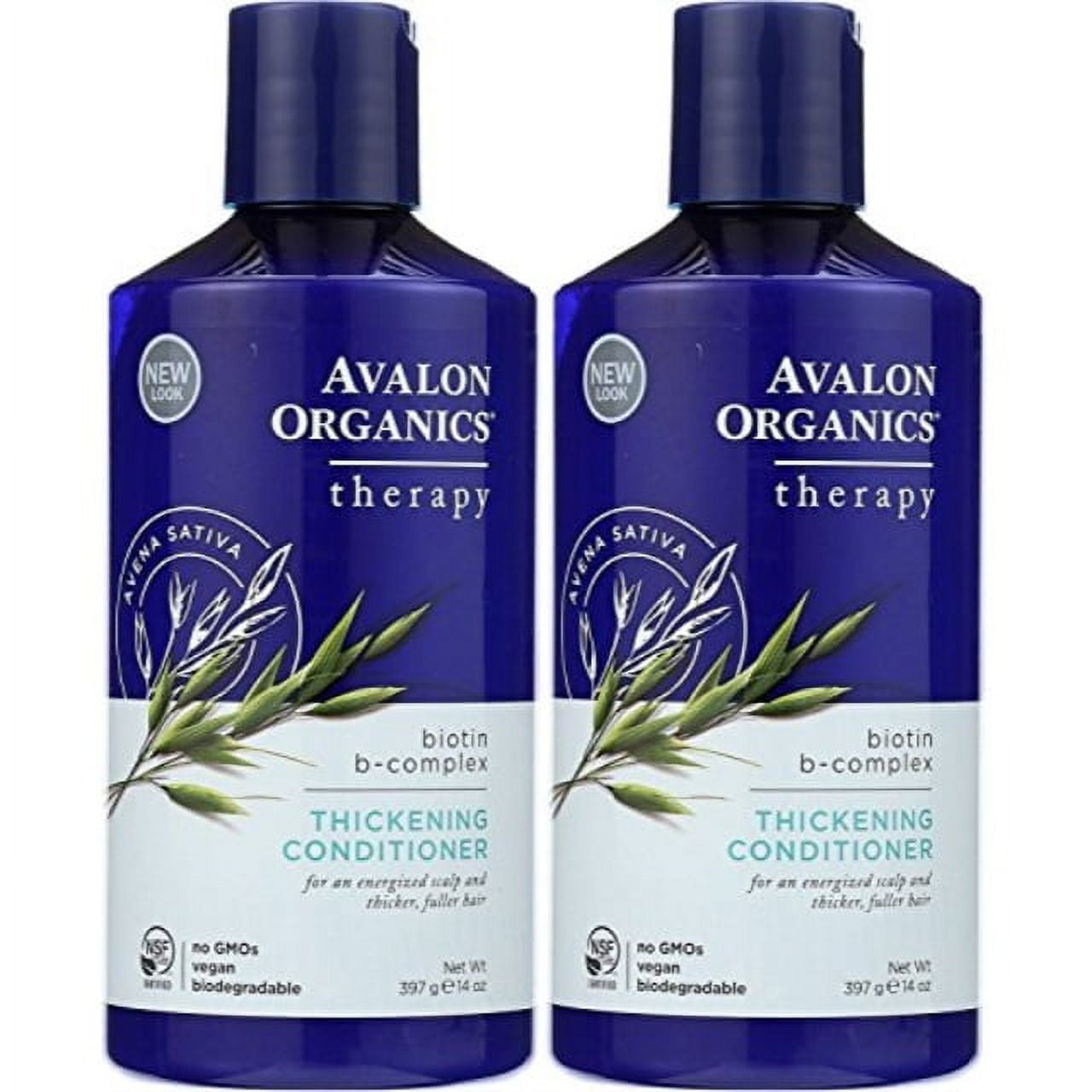 Avalon Organics - Complex Thickening Conditioner, Biotin B, 14 Oz (Pack ...