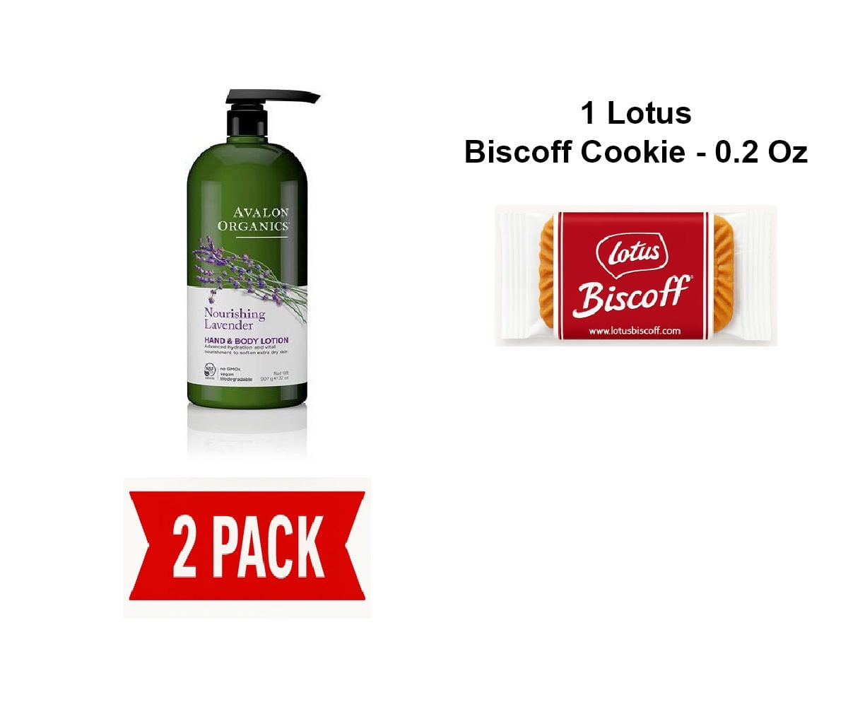 Avalon Organics Hand & Body Lotion, Nourishing Lavender, 32 Oz - Pack ...