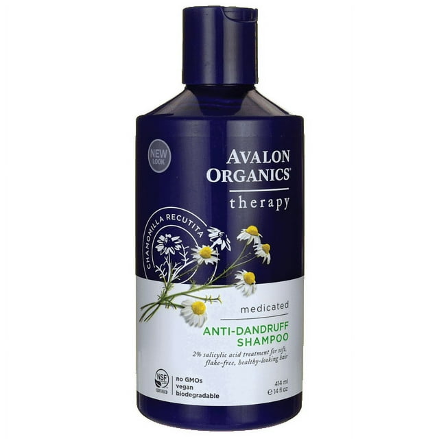 Avalon Organics Medicated Anti-Dandruff Shampoo 14 oz Liq - Walmart.com