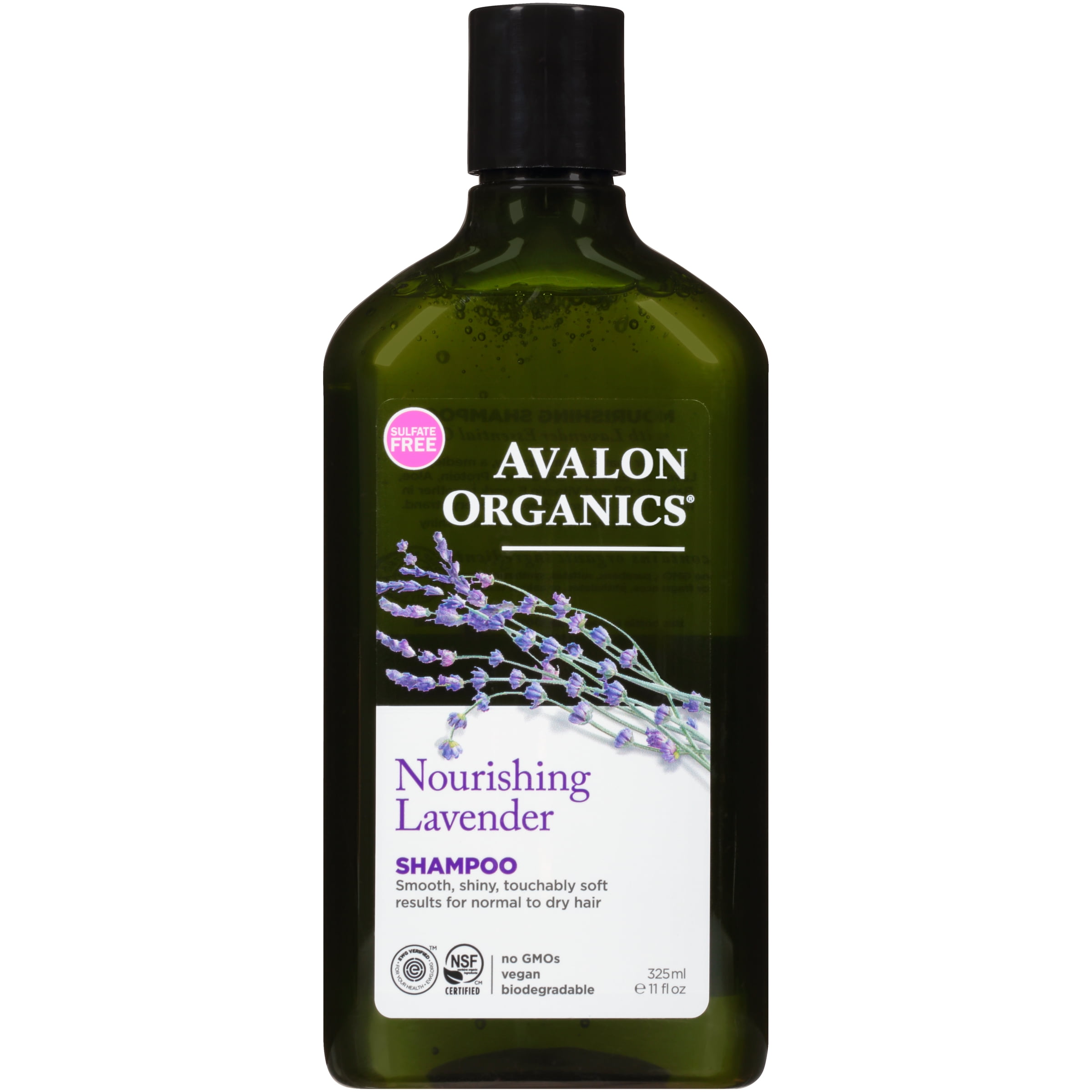 Avalon Organics Nourishing Lavender Shampoo, 11 fl oz - Walmart Business Supplies