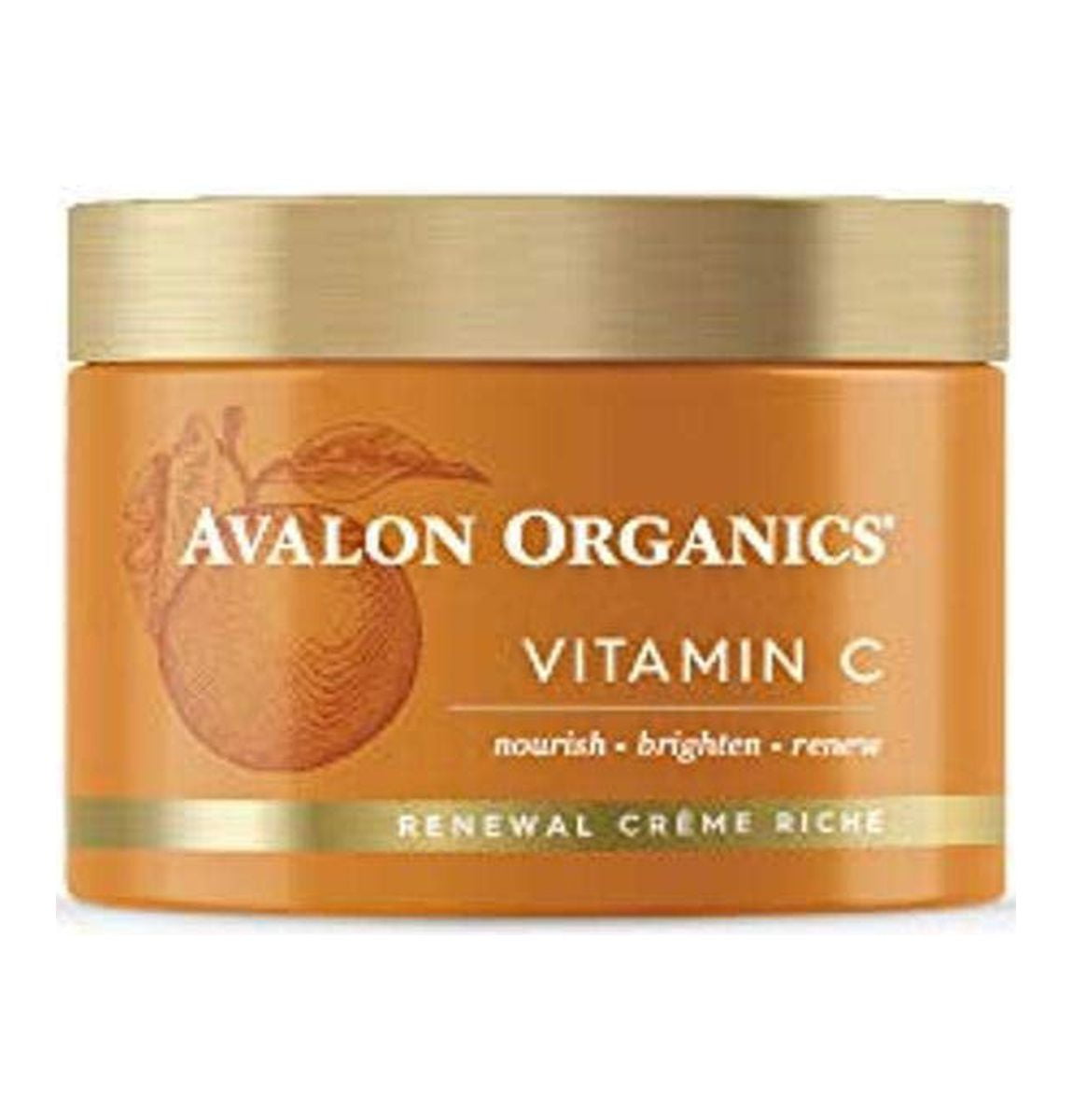 Avalon Organics Vitamin C Renewal Face Moisturizer Crème Riche, 1.7 Oz ...