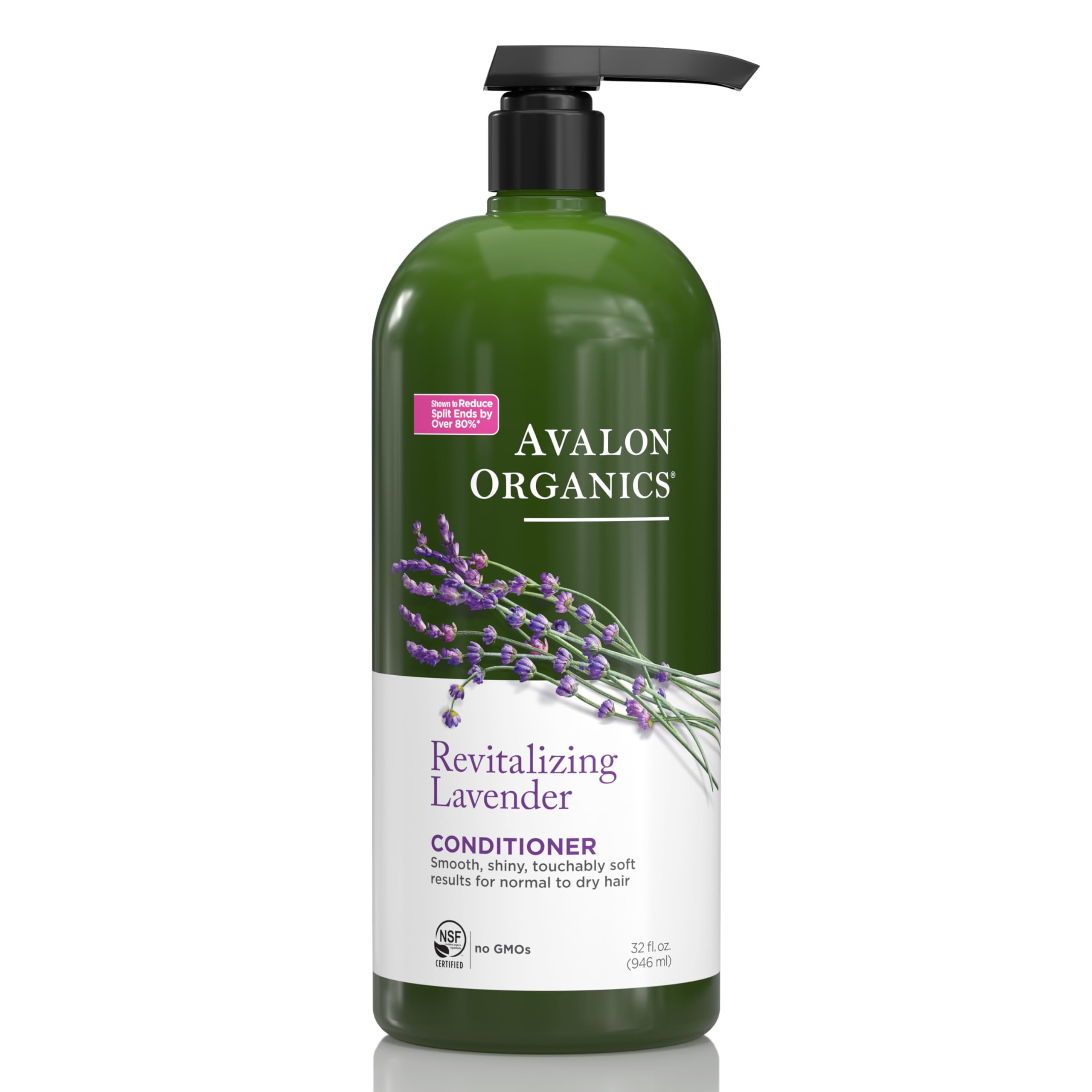 Avalon Organics Revitalizing Lavender Conditioner, For Smooth, Shiny ...