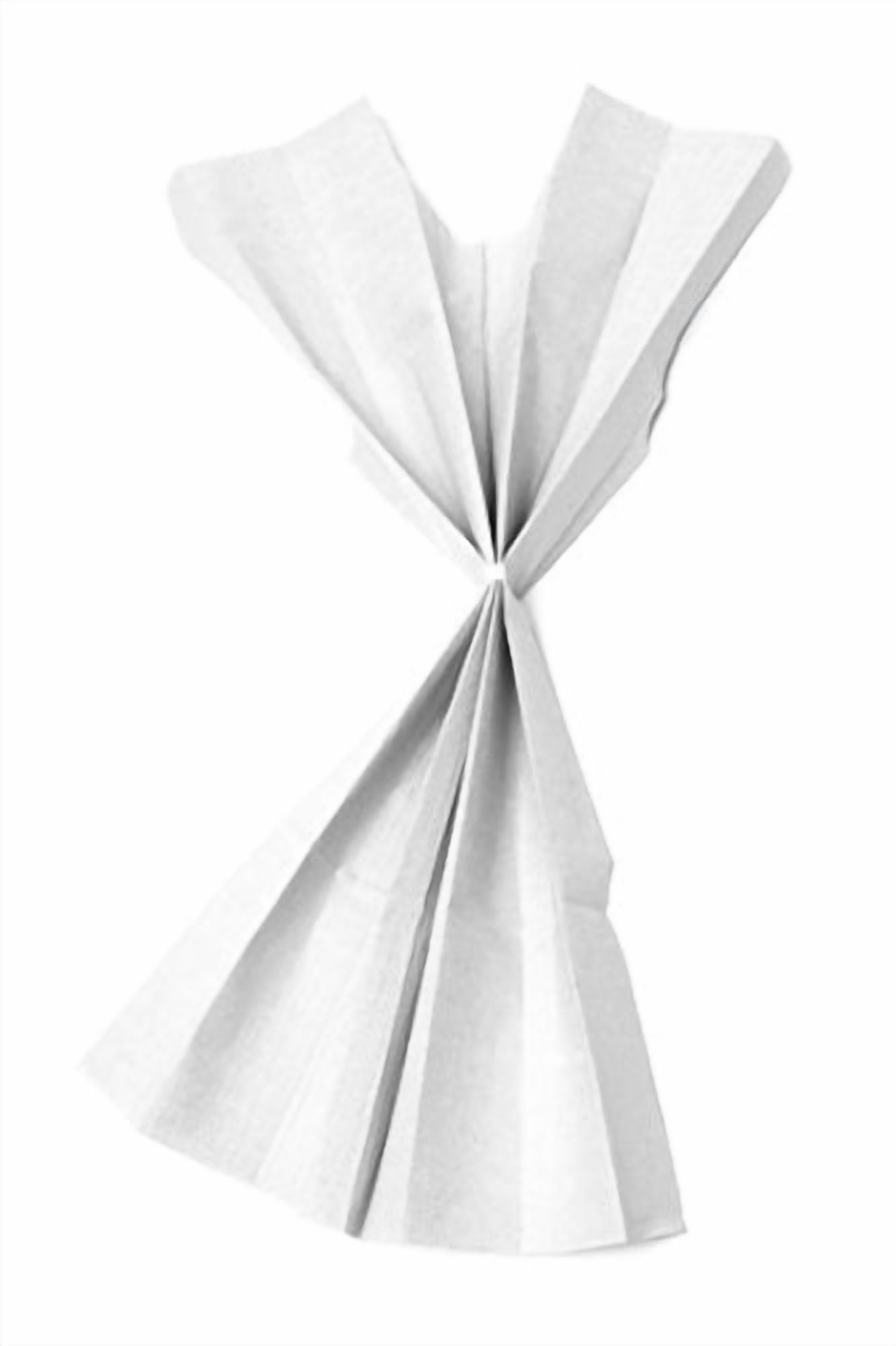 Avalon Papers 811 Standard Gown, Tissue/Poly/Tissue, White (Pack of 50 ...