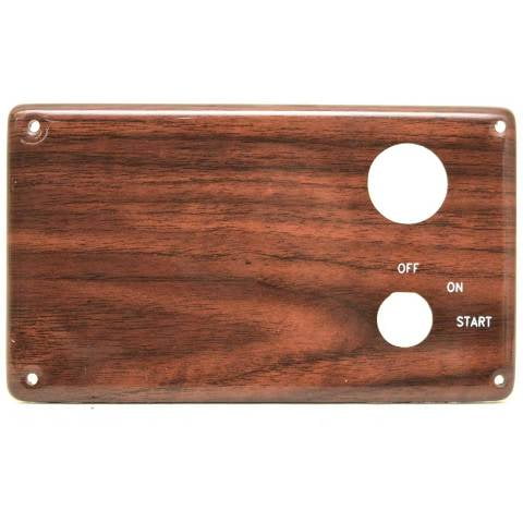 Avalon Pontoon Boat Blank Ignition Panel 120180 | Cherrywood Plastic ...