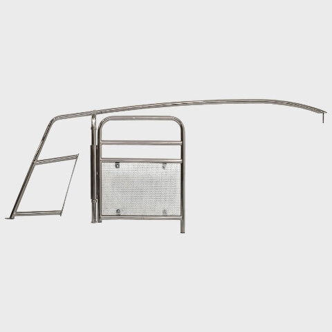 Avalon Pontoon Boat Rail w/ Gate 128149 | 240 BS 75 Inch SS 2018 ...