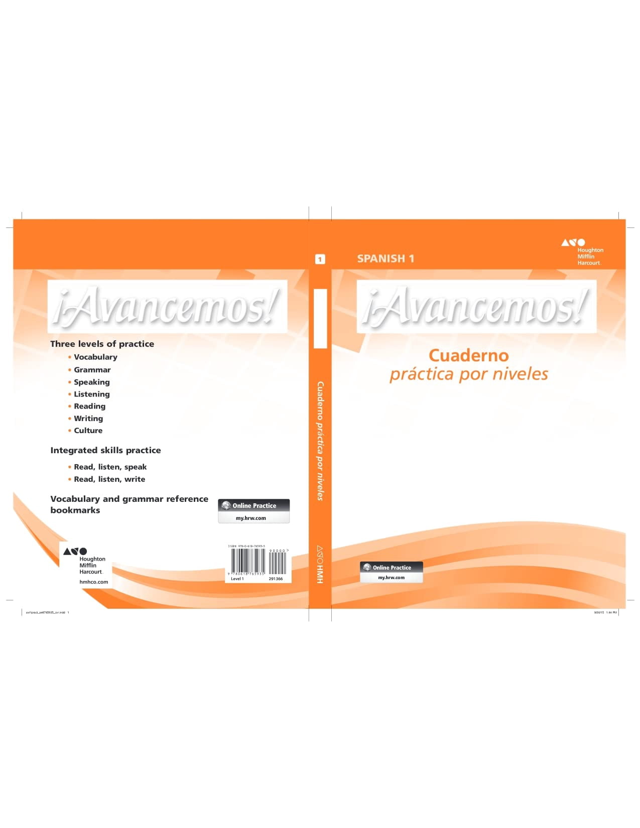 New - ¡Avancemos!, ¡Avancemos! Cuaderno Practica por niveles Student ...