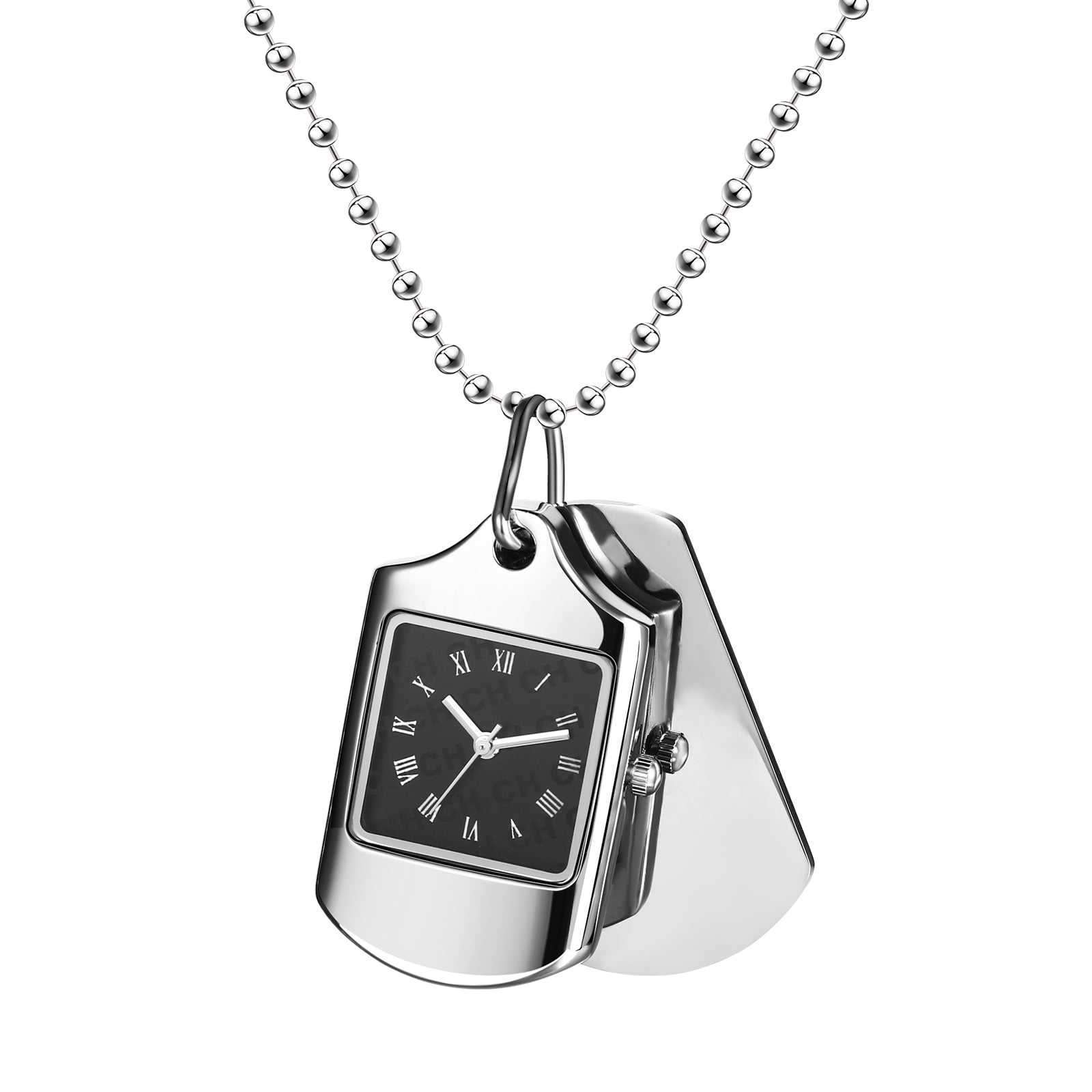 Avaner Analog Quartz Pocket Watch for Men,Roman numeral scale formal ...