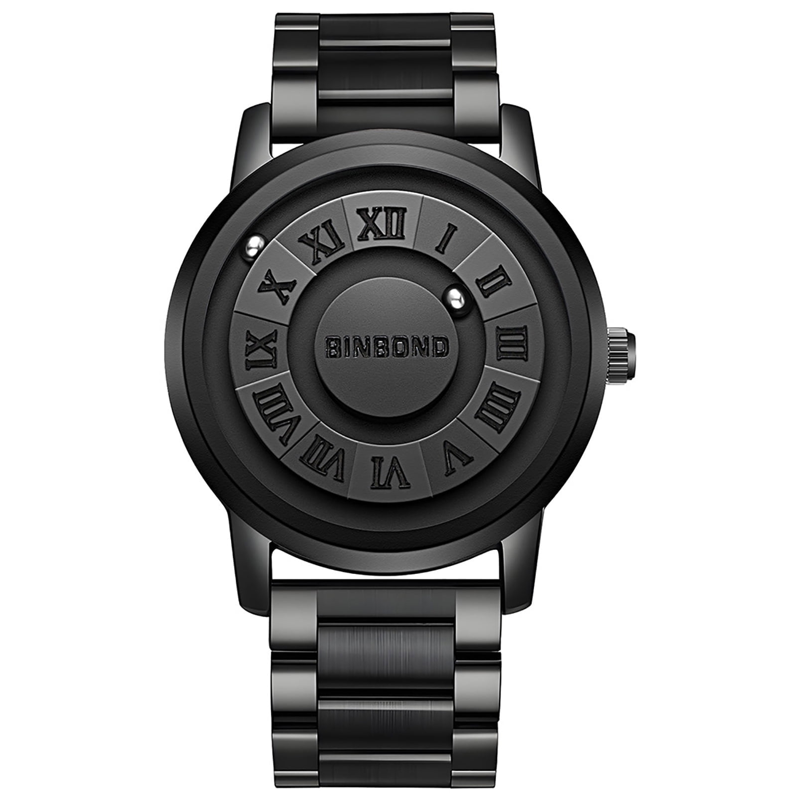 Avaner Cool Watches for Man Roman Numerals Creative Magnetic Levitation ...