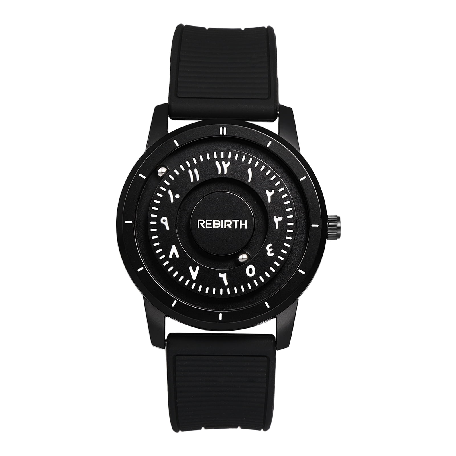 Avaner Men's Analog Quartz Crystal-less Magnetic Levitation Watch: Bar ...