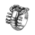 Avaner Men's Gothic Scorpion Rings: Punk Vintage Stainless Steel ...