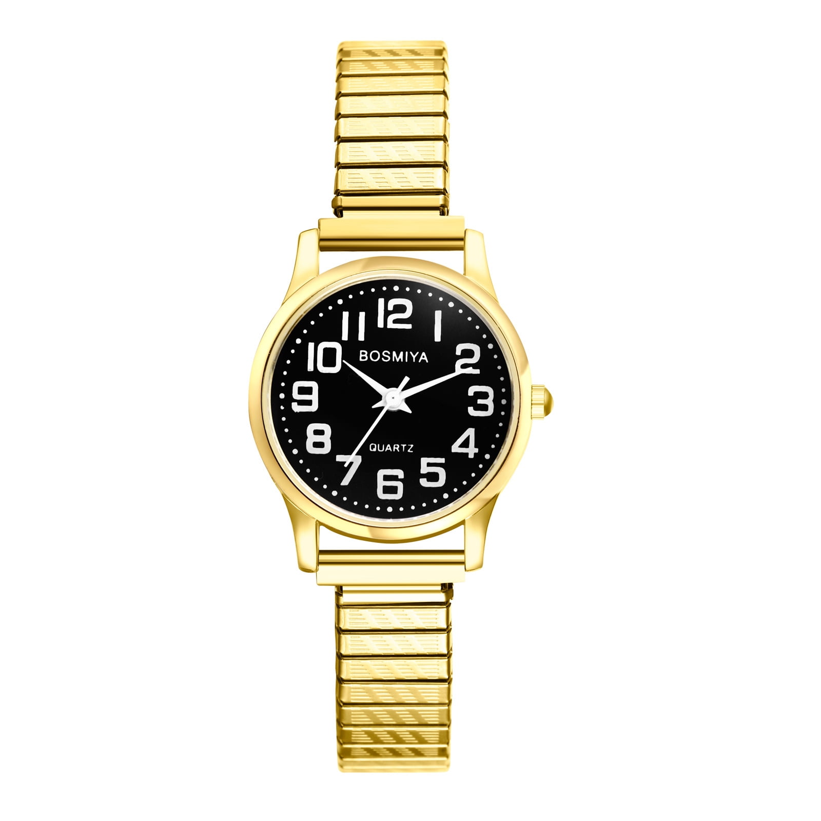 Avaner Stretch Watch for Women, Clear and Easy To Read Large Arabic ...