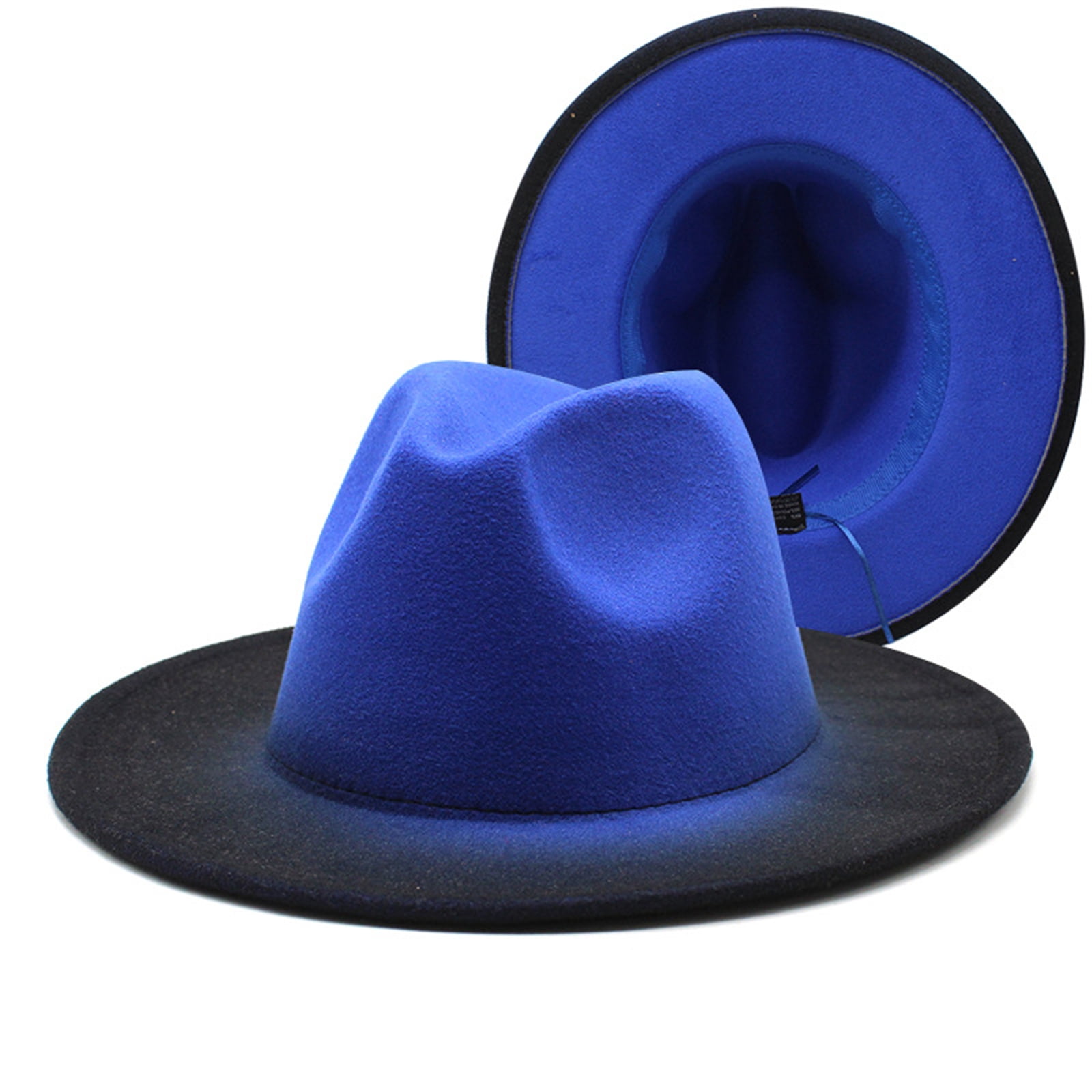 Avaner Trendy Fedora Hats for Men and Women Wide Brim Felt Hat Dress ...