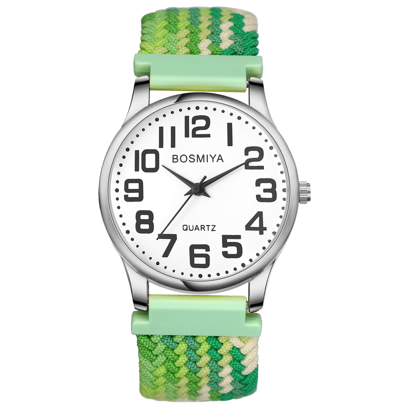 Avaner Women'S Elastic Watches, Easy Read Big Dial Analog Quartz ...