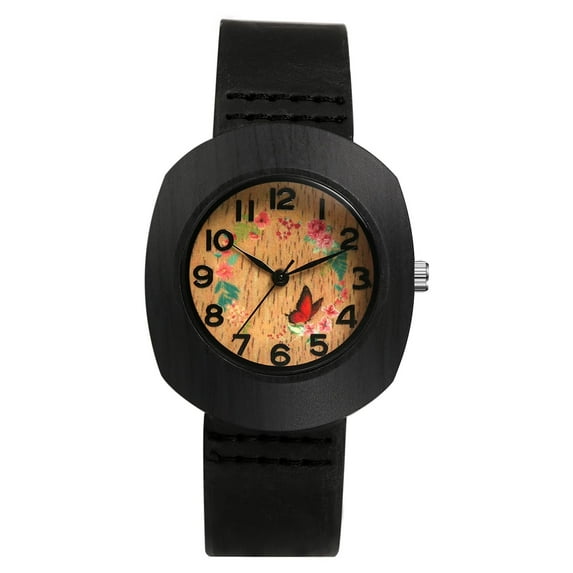 Avaner Women's Analog Quartz Bohemian Tonneau Watch: Genuine Leather ...