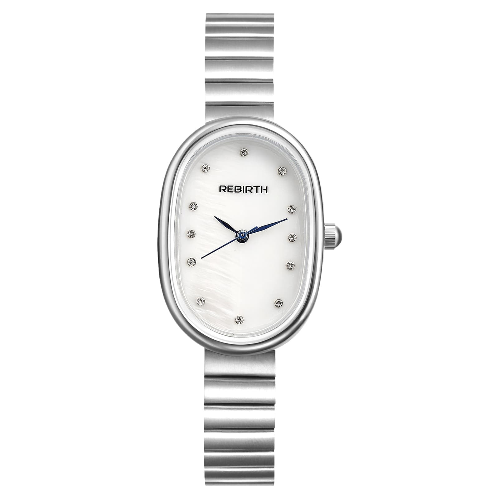 Avaner Women's Analog Quartz Watch: Oval Case Adjustable Stainless ...