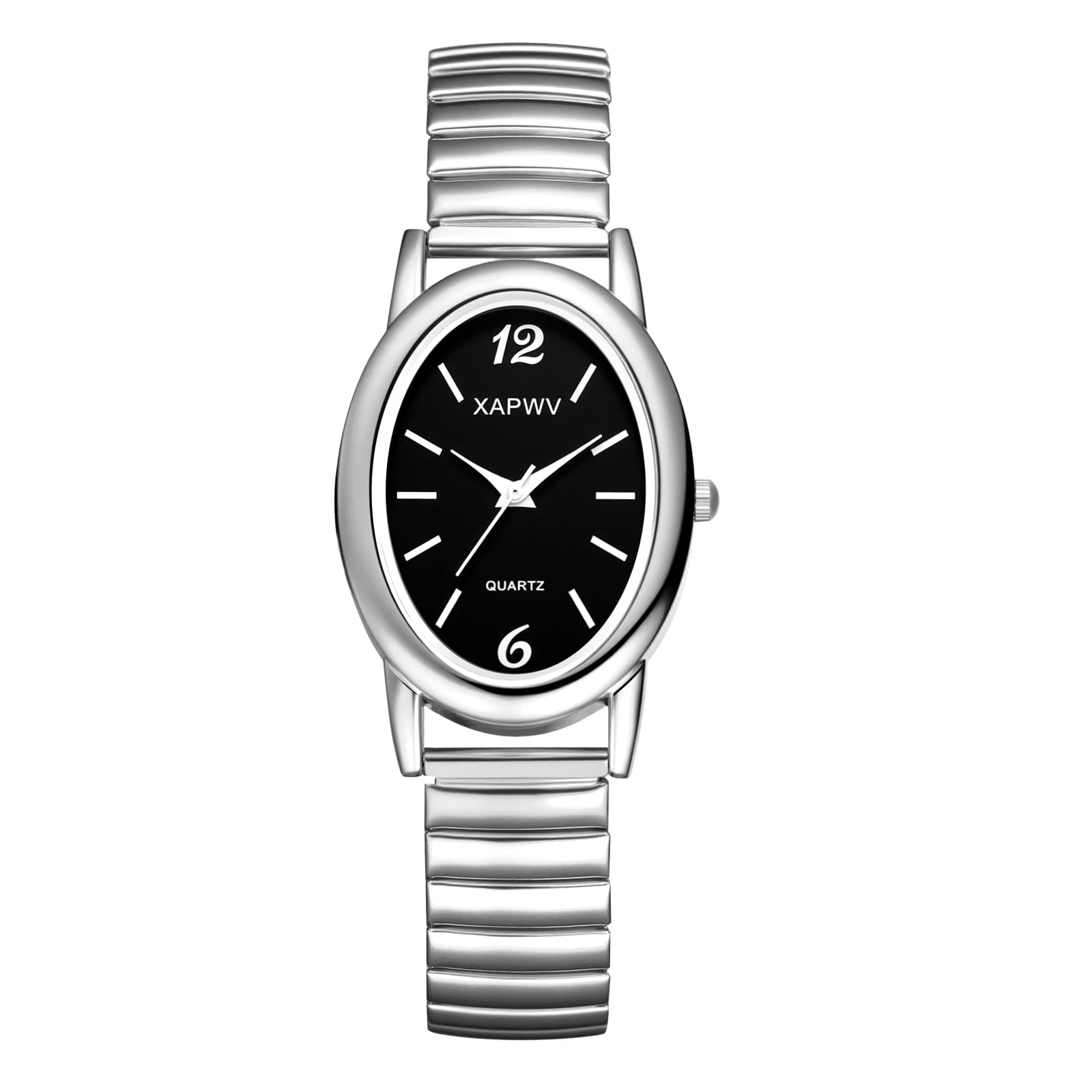 Avaner Women's Elastic Strap Watch: Clear and Easy to Read Analog ...