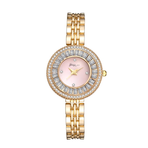 Avaner Women's Luxury Full Rhinestone Watch: Round Analog Quartz Watch ...